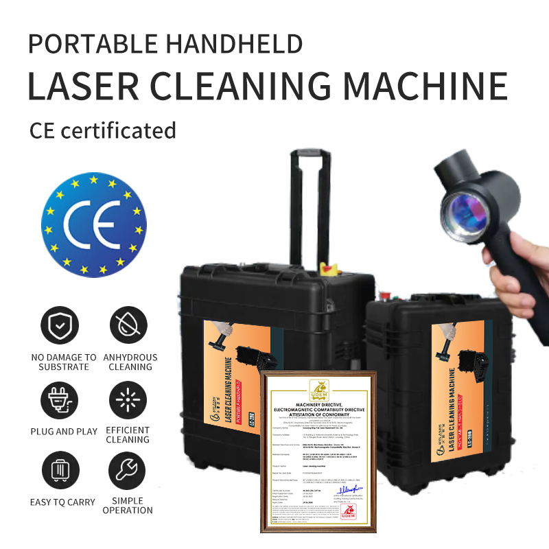 Handheld Pulse fiber laser cleaner - Luoyang Bing Yan Laser Equipment ...